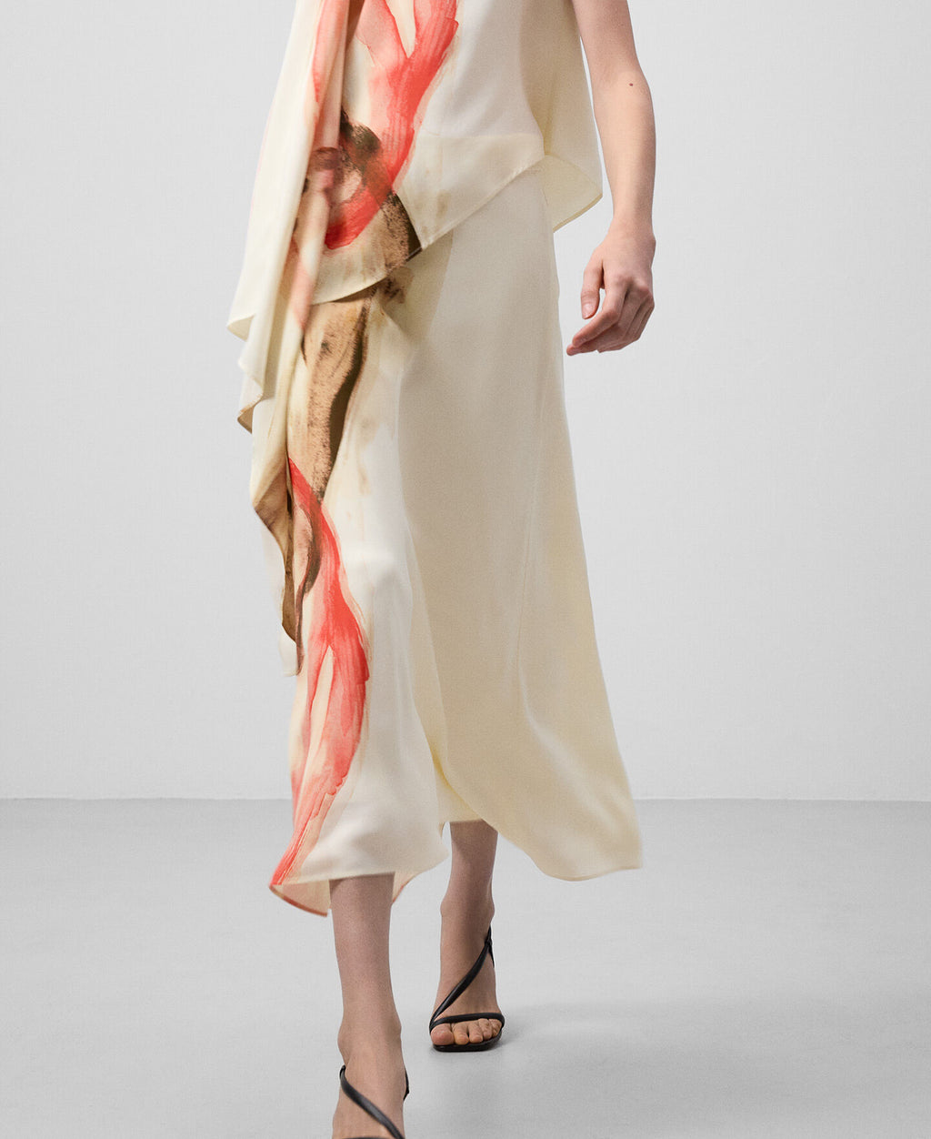 Enagua Midi con Estampado – Line Up Shop