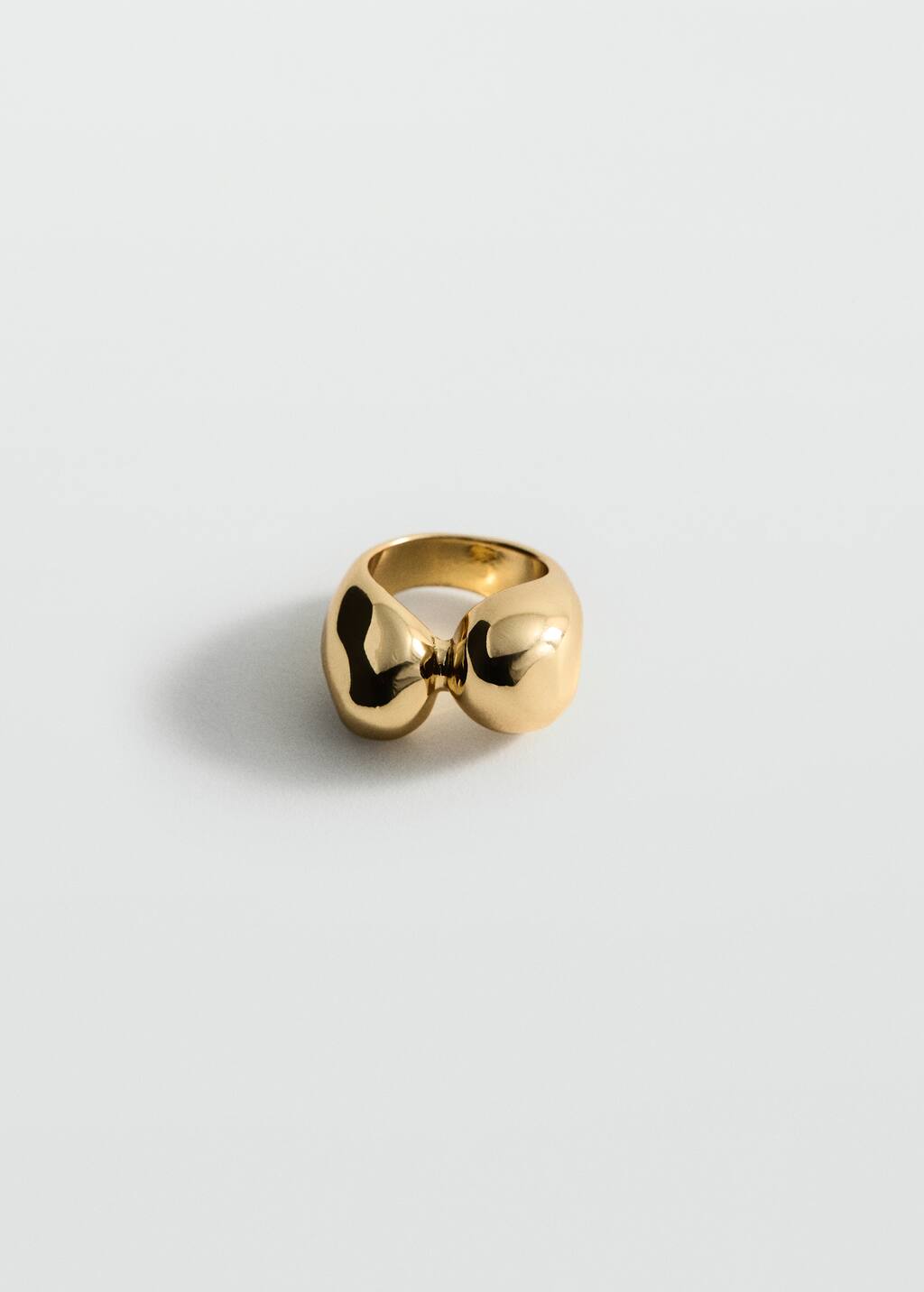 Anillo Metálico con Textura – Line Up Shop