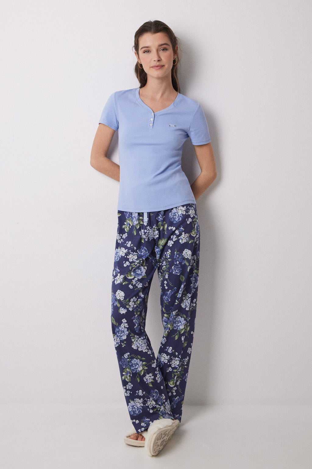 Women' Secret - Set de Pijama 2 Piezas Estampado Floral - ₡ 23.990,00